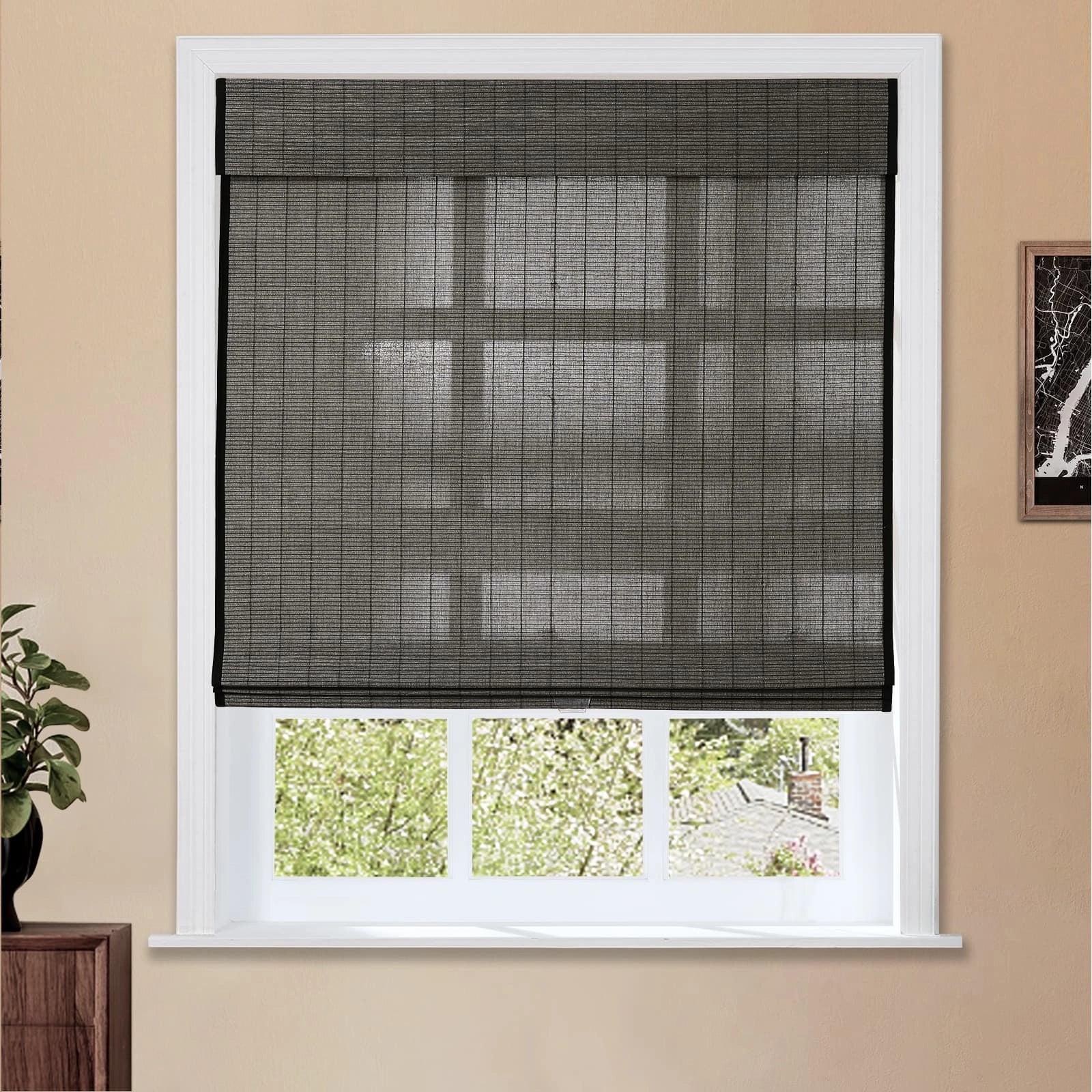 Neutral Bamboo Shade |ChadMade